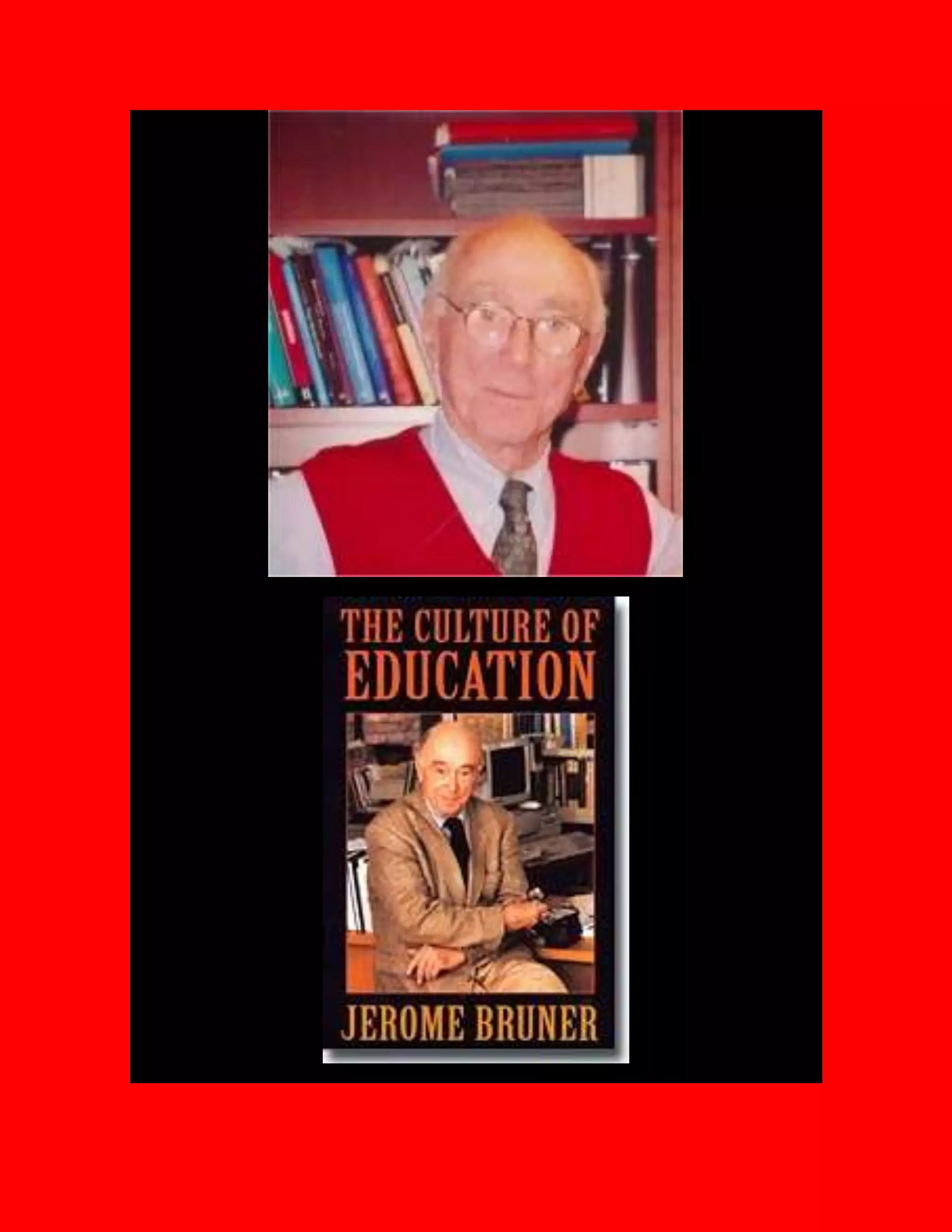 La pedagogía cultural de jerome bruner | PDF