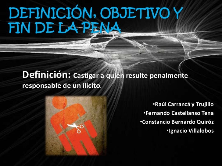 Definicin De La Pena - creditosignde