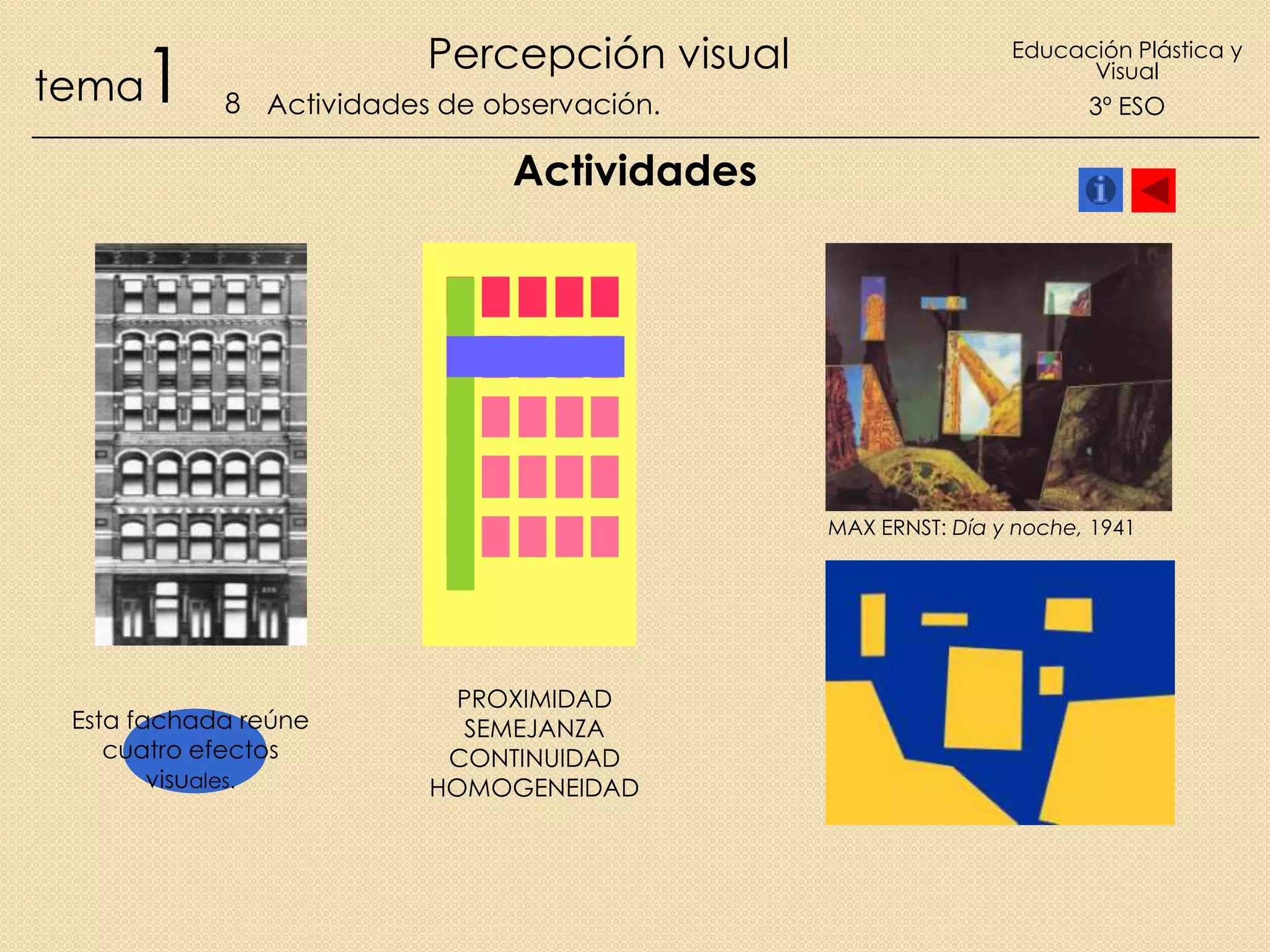 La percepción visual y lectura de imágenes | PPT