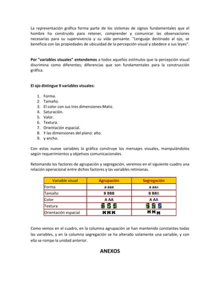 La percepcion visual | DOCX