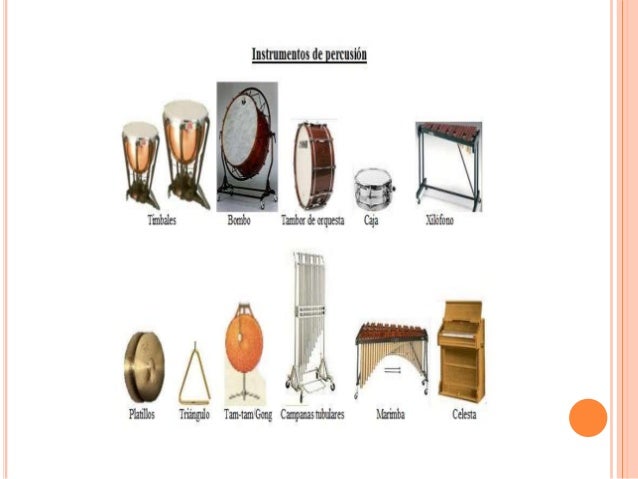 Instrumentos de Percusión