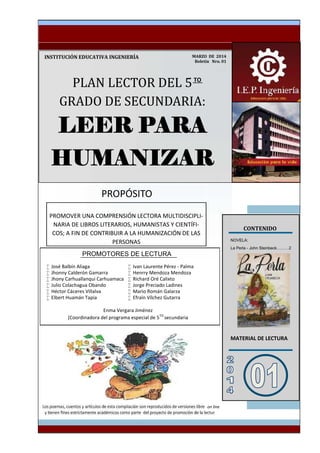 La Perla - Plan Lector | PDF