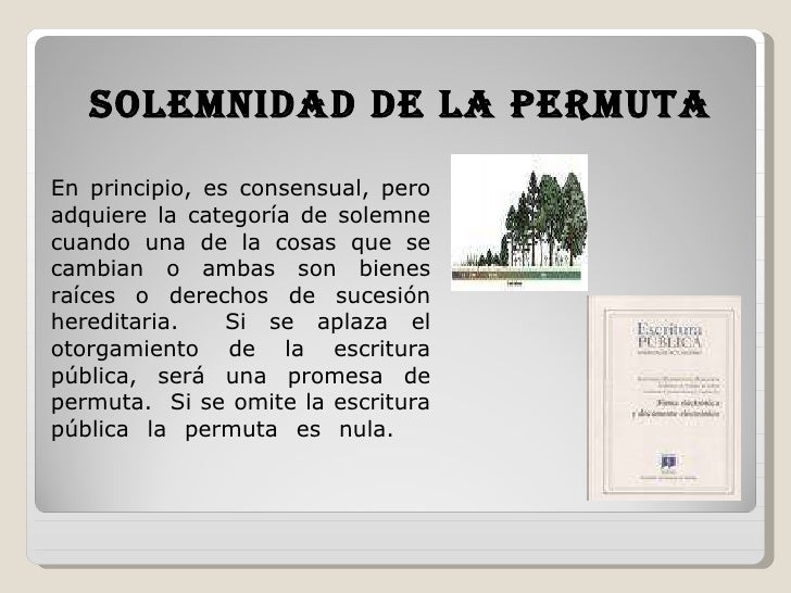 La Permuta (Presentacion)