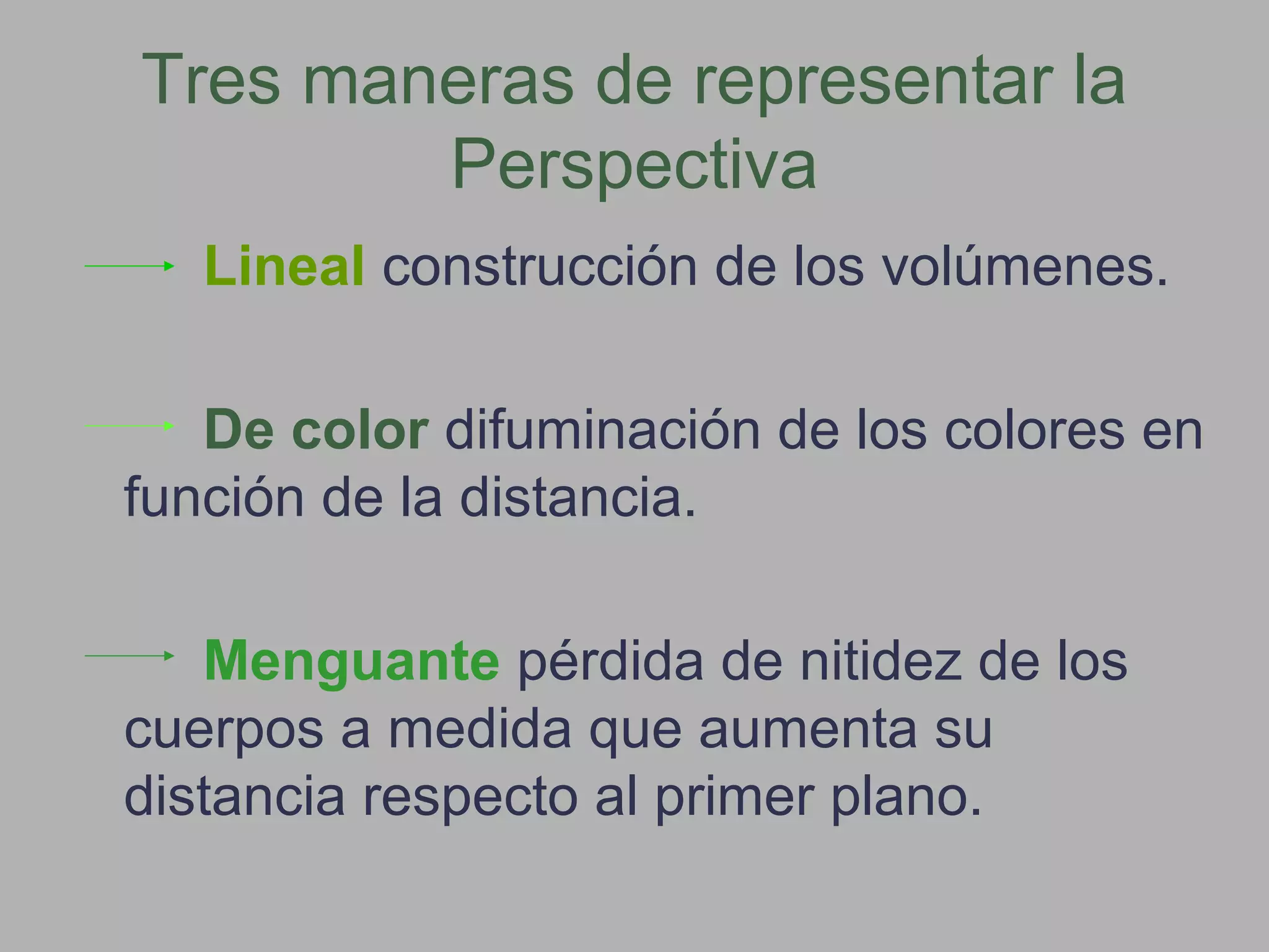 Renacimiento, La perspectiva. | PPT