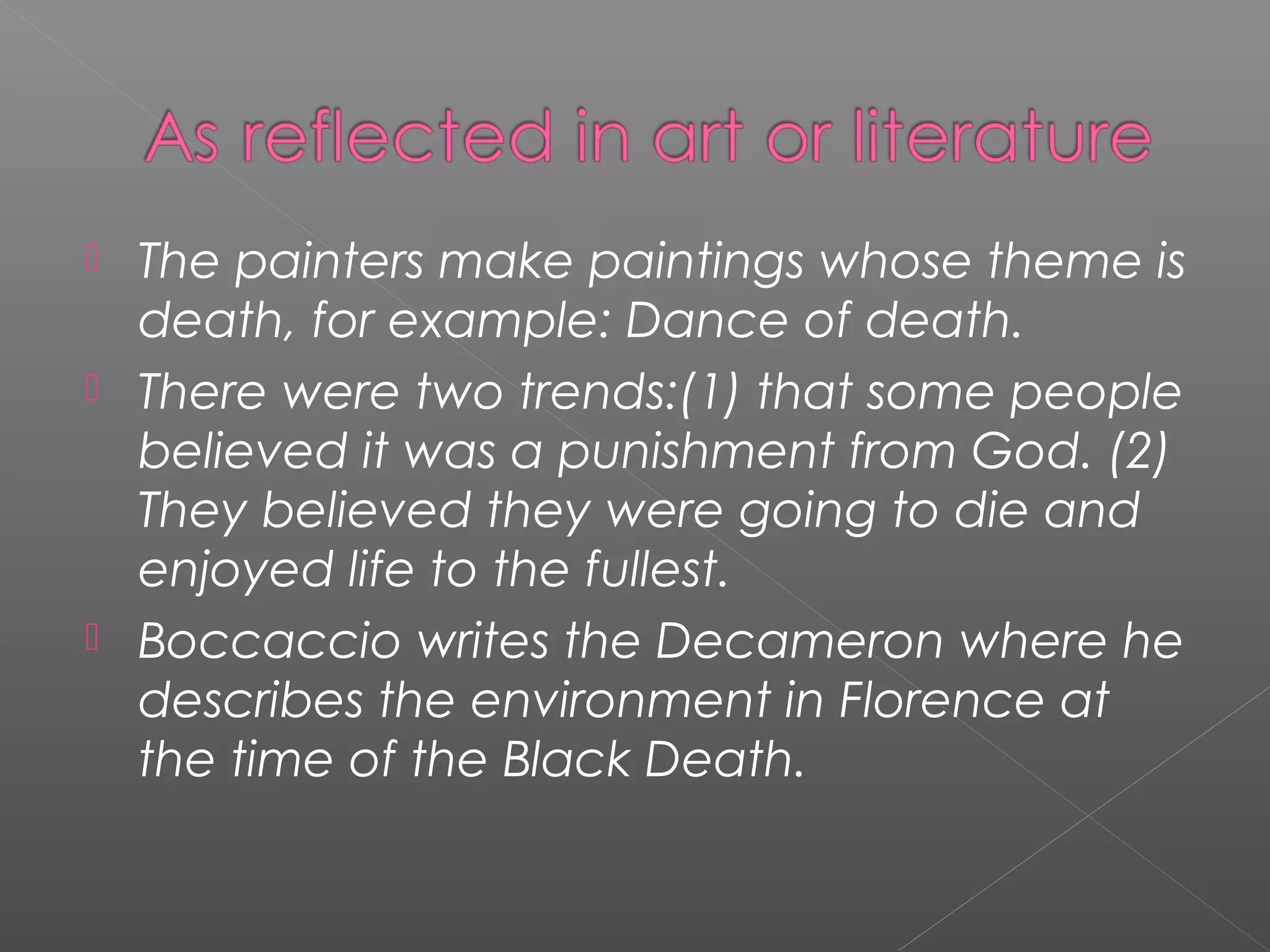 The Black Death in the 14th Century | PPT