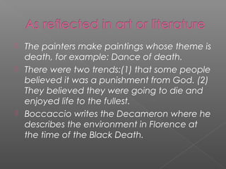 The Black Death in the 14th Century | PPT