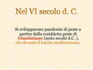 La peste Martina F. e Silvia D. | PPT
