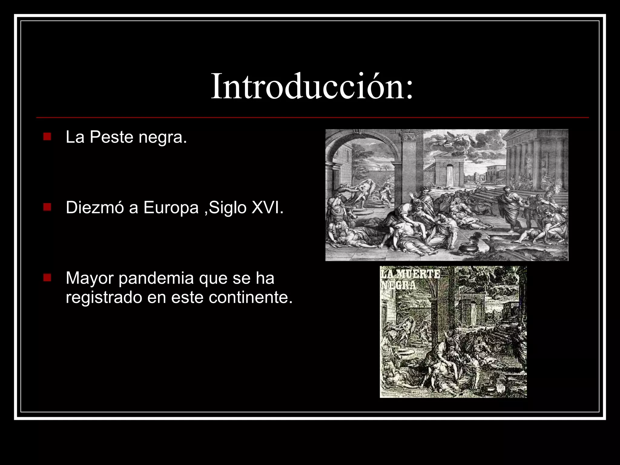 La Peste Negra | PPT