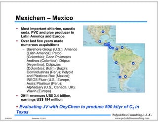 Latin America Petrochemical and Polymers Outlook 9-13-12 | PPT
