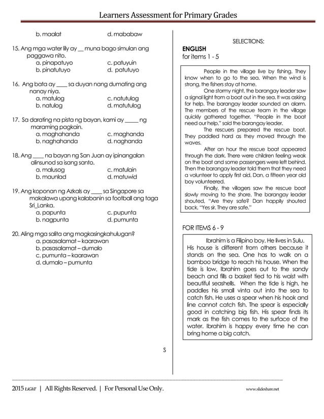 K to 12 Grade 3 LAPG Reviewer | PDF | Gardening | Home & Garden