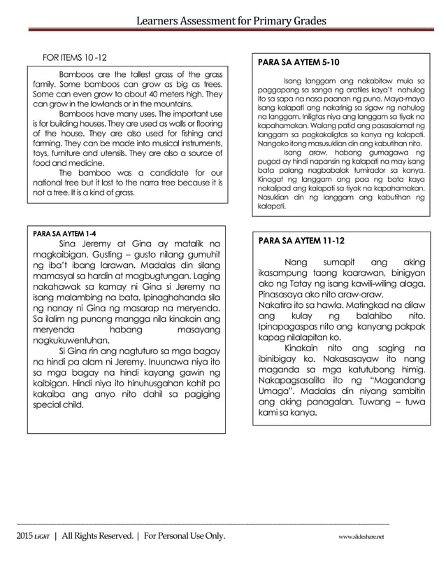 K to 12 Grade 3 LAPG Reviewer | PDF | Gardening | Home & Garden