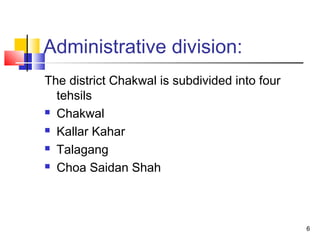 chakwal district punjab | PPT