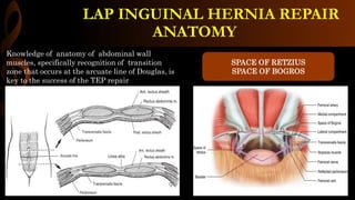 Lap inguinal hernia repair/ operative surgery | PPT
