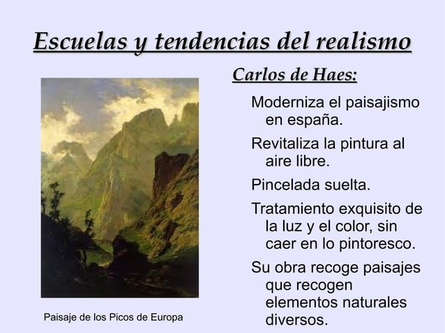El Siglo XIX: La Pintura Realista | ODP