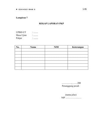 Lampiran-lampiran Laporan PKP UT.pdf