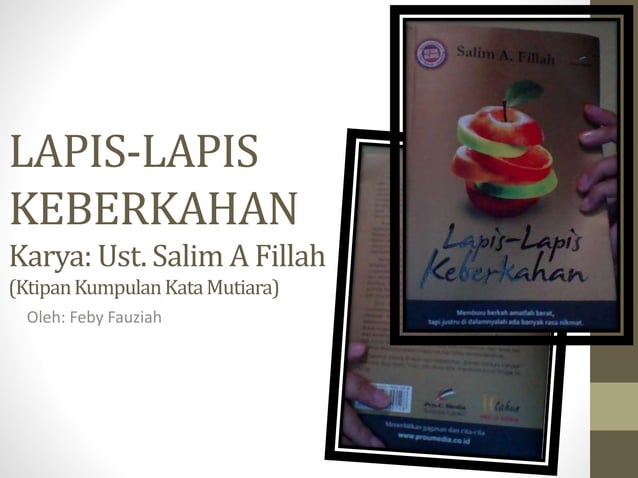 Lapis lapis keberkahan | PPTX