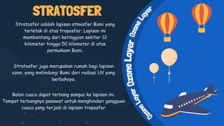 Powerpoint Materi Kelas 10 Lapisan Atmosfer | PDF