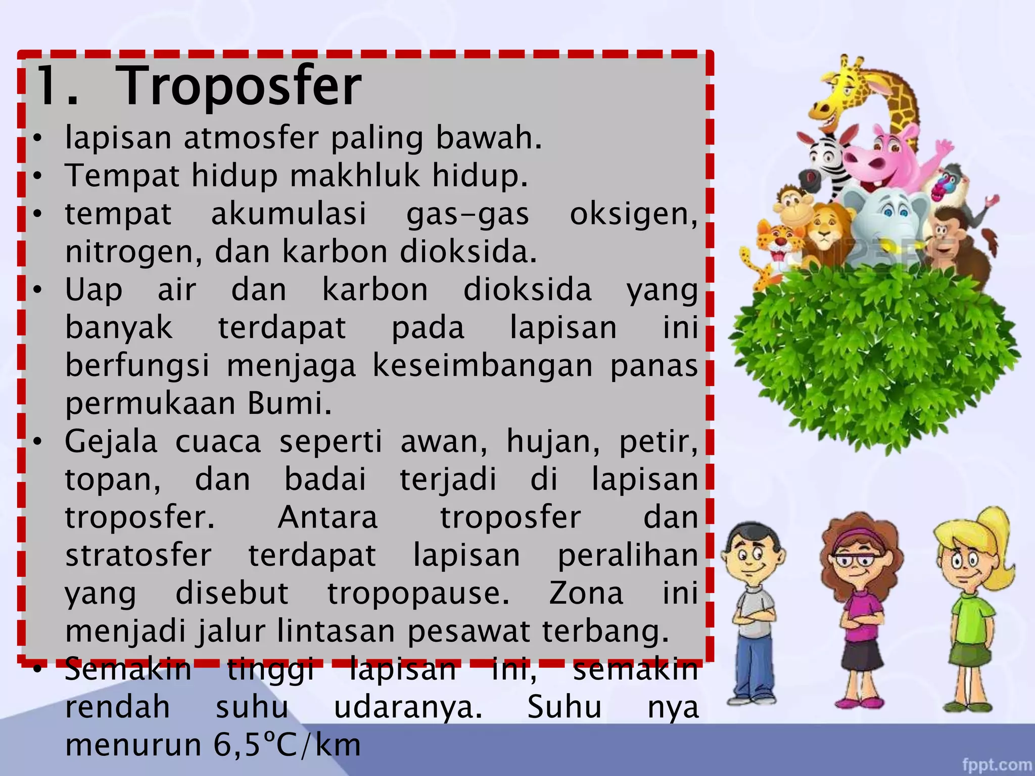 Lapisan bumi (Litosfer, Hidrosfer, Atmosfer) | PPTX