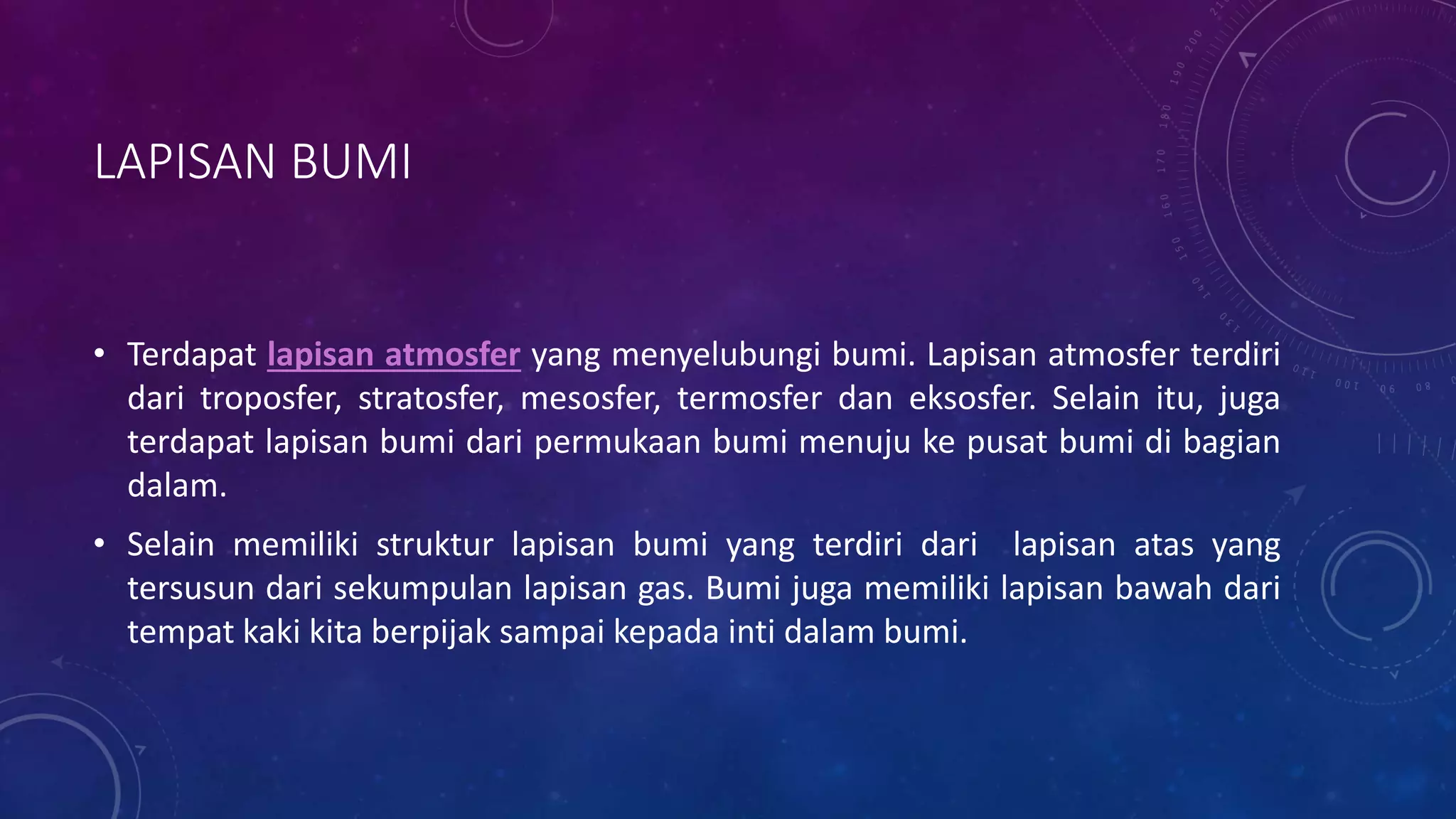 LAPISAN ATMOSFER BUMI | PPTX