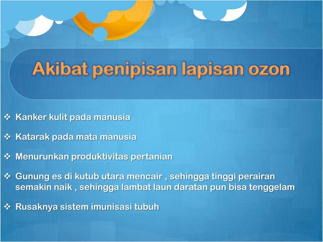 Lapisan ozon | PPTX