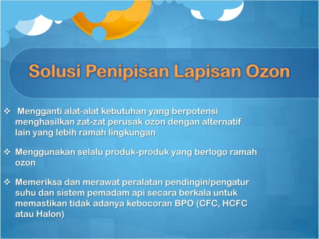 Lapisan ozon | PPTX