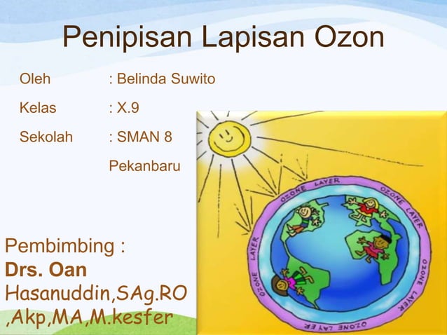 Lapisan ozon v^ ^v | PPTX