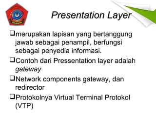 Lapisan protokol jaringan | PPT