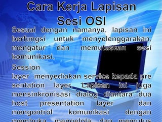 Lapisan sesi osi | PPTX