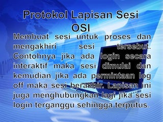 Lapisan sesi osi | PPTX