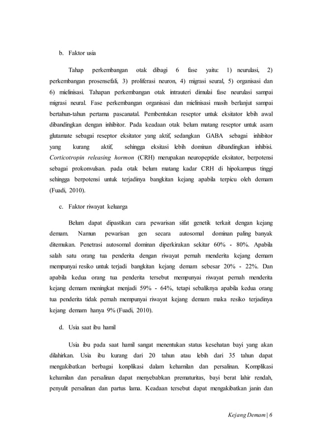 Lapkas kejang demam | PDF