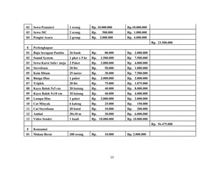 contoh laporan kegiatan PKKMB | PDF