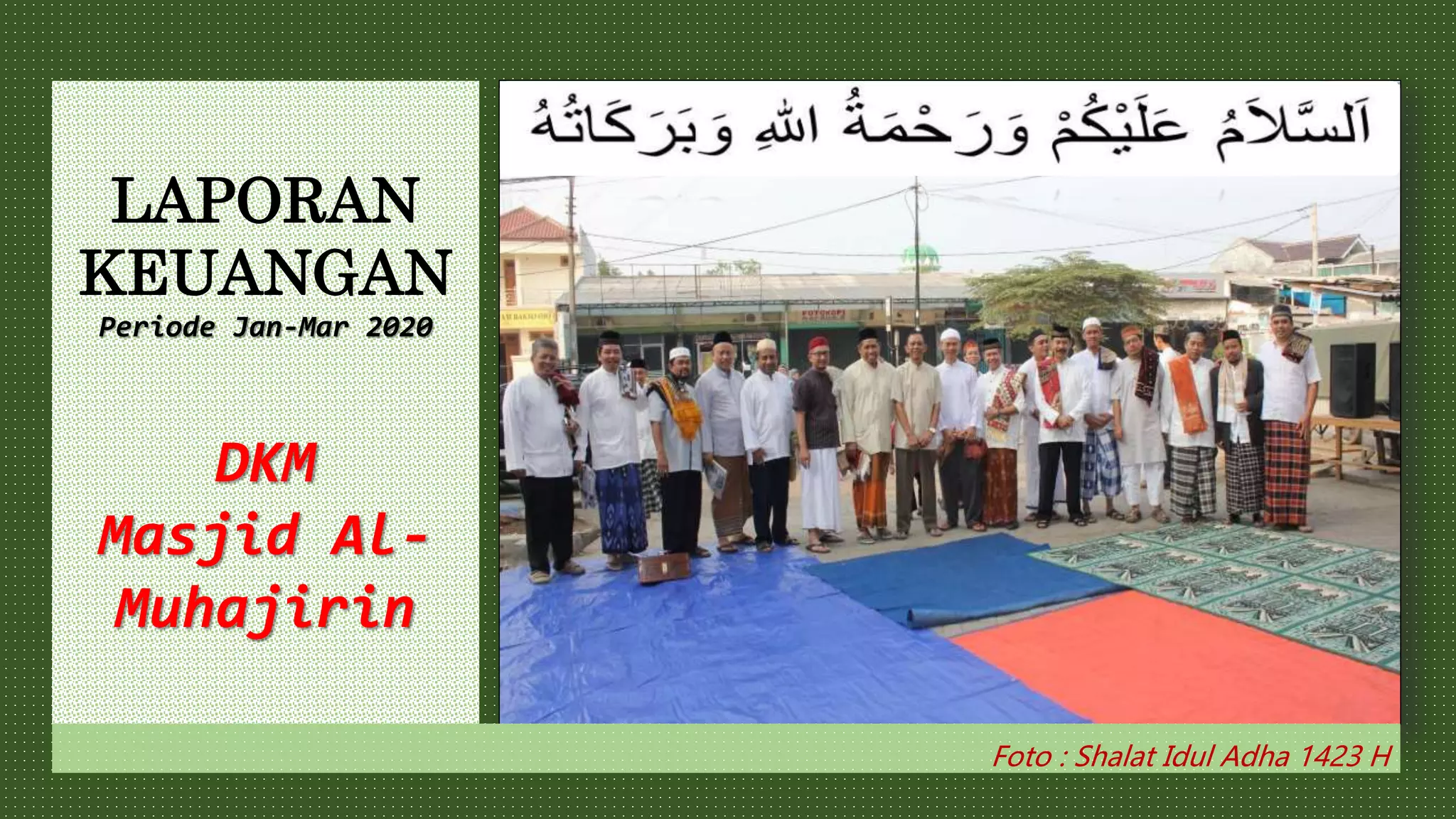 Laporan Keuangan DKM Al Muhajirin | PPTX