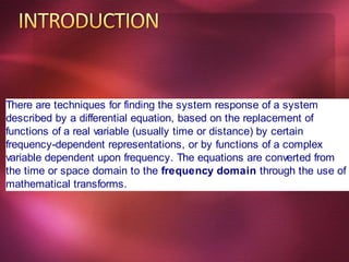 Laplace transformation | PPT