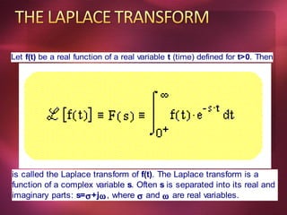 Laplace transformation | PPT