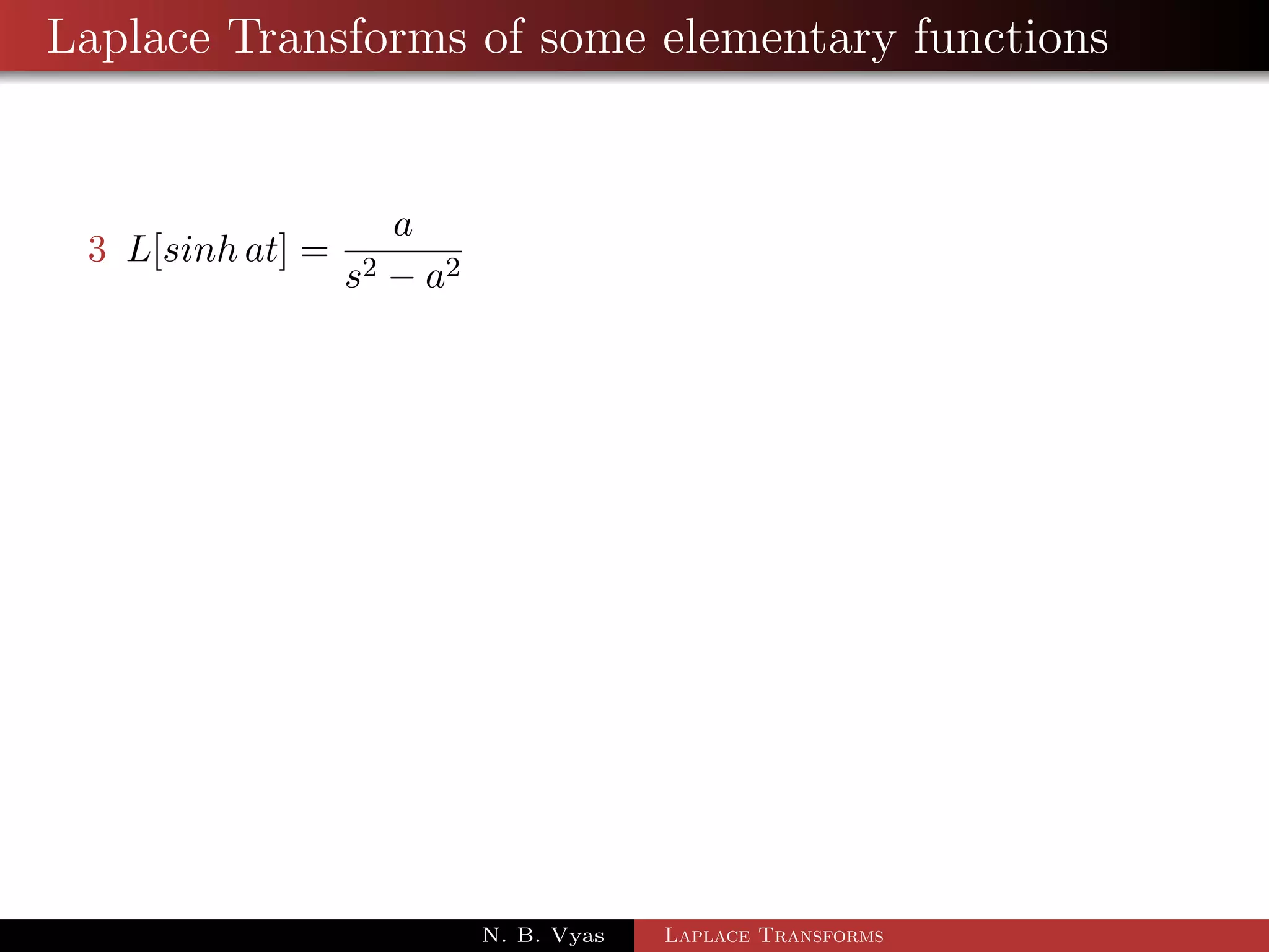 Laplace Transforms | PDF