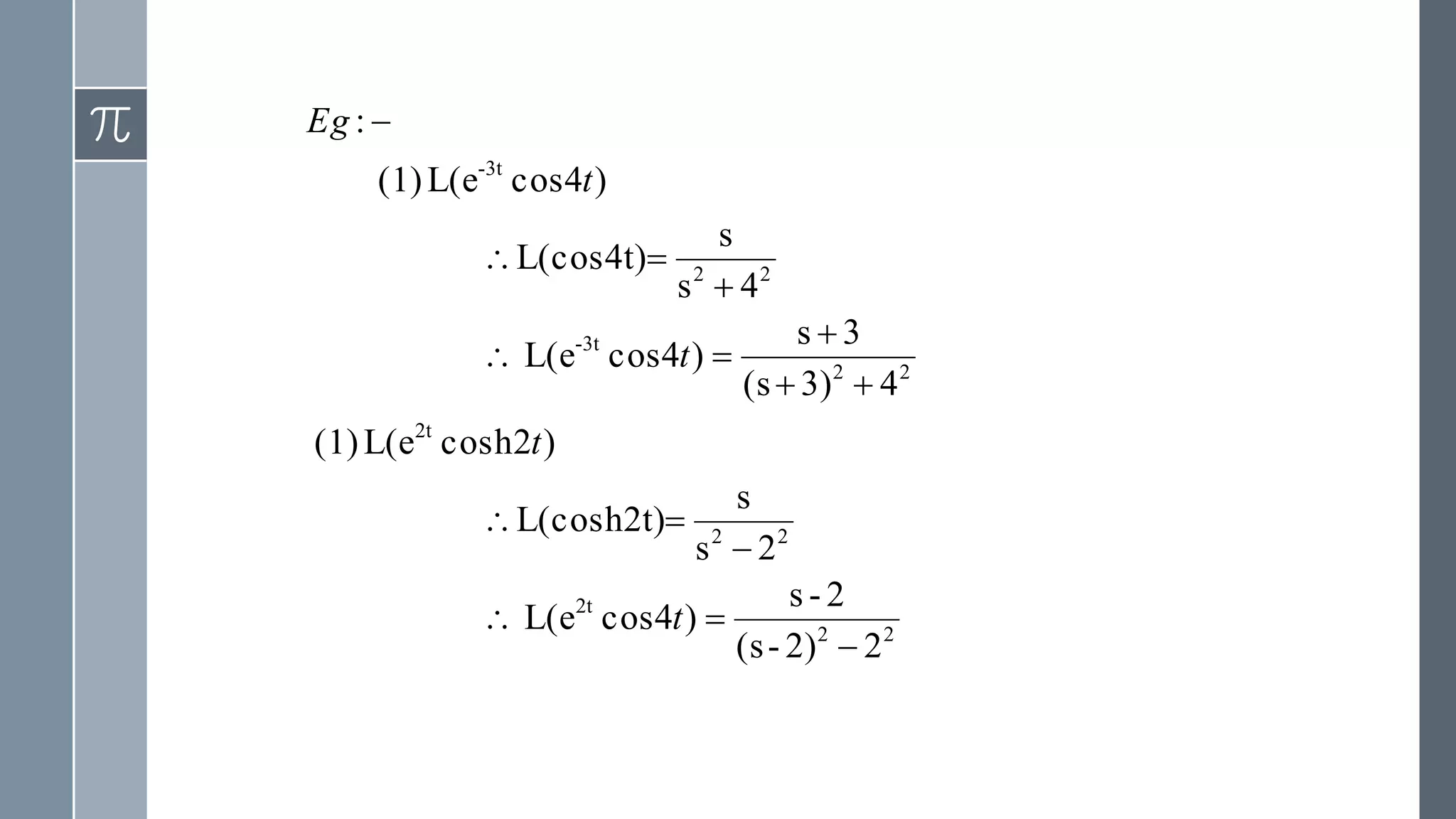 Laplace transform and its application | PPTX