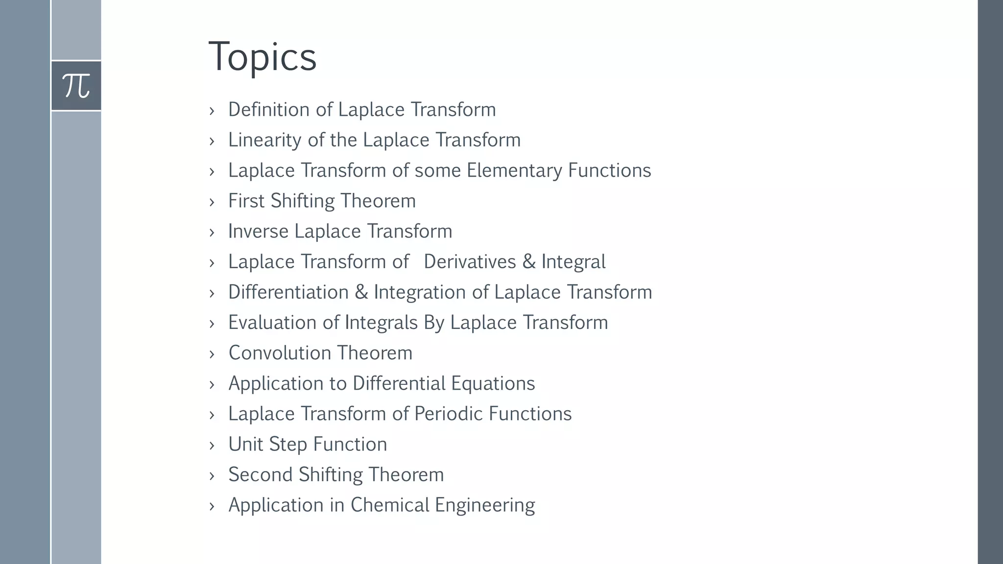 Laplace transform and its application | PPTX