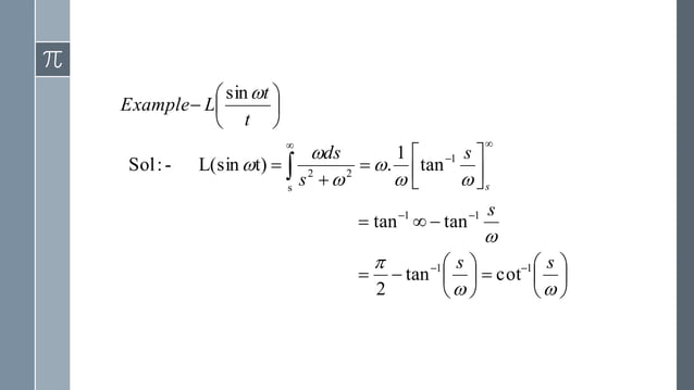 Laplace transform and its application | PPTX