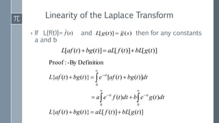 Laplace transform and its application | PPTX