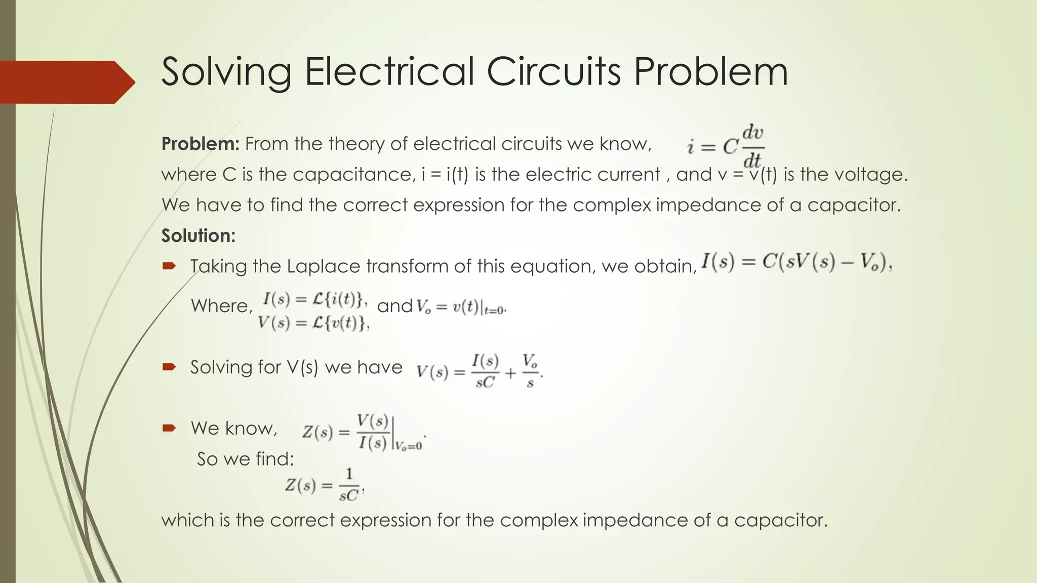 Laplace Transformation & Its Application | PPTX