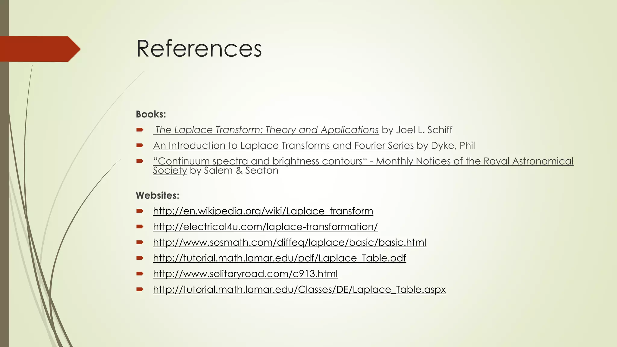 Laplace Transformation & Its Application | PPTX
