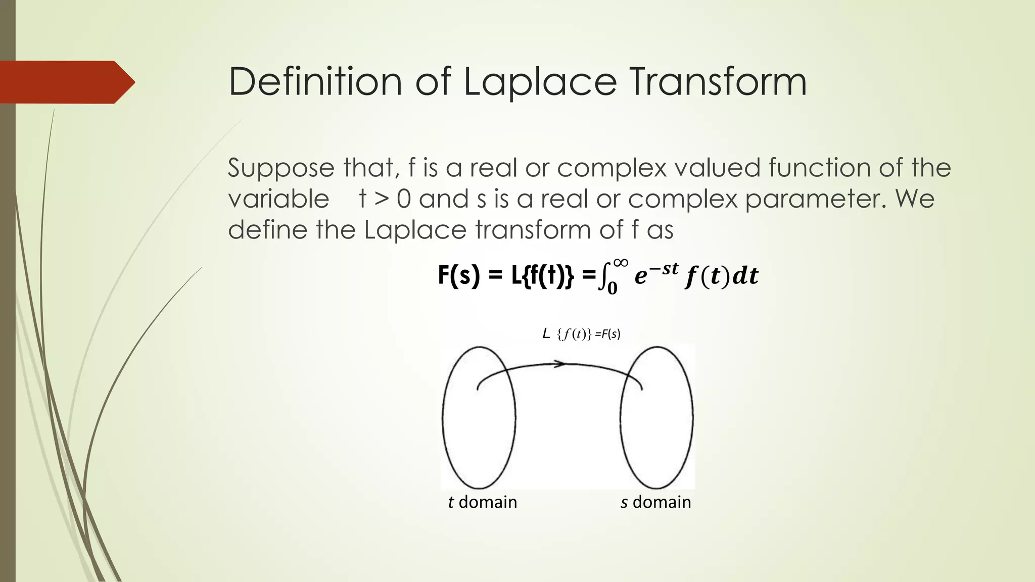Laplace Transformation & Its Application | PPTX