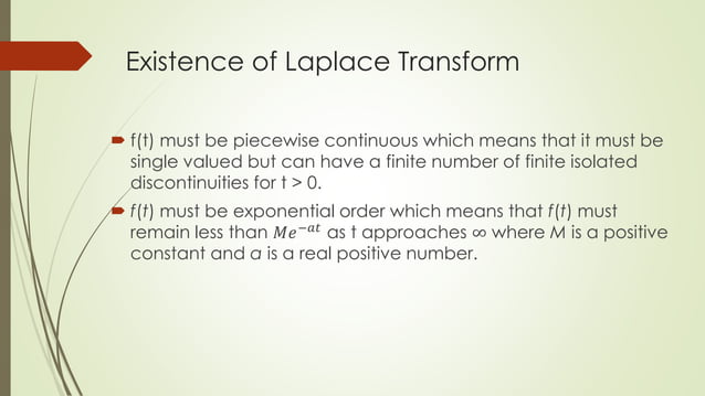 Laplace Transformation & Its Application | PPTX