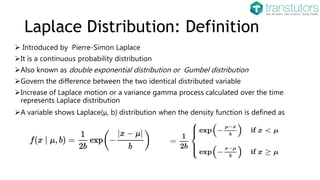 Laplace Distribution | Statistics | PPTX | Physics | Science