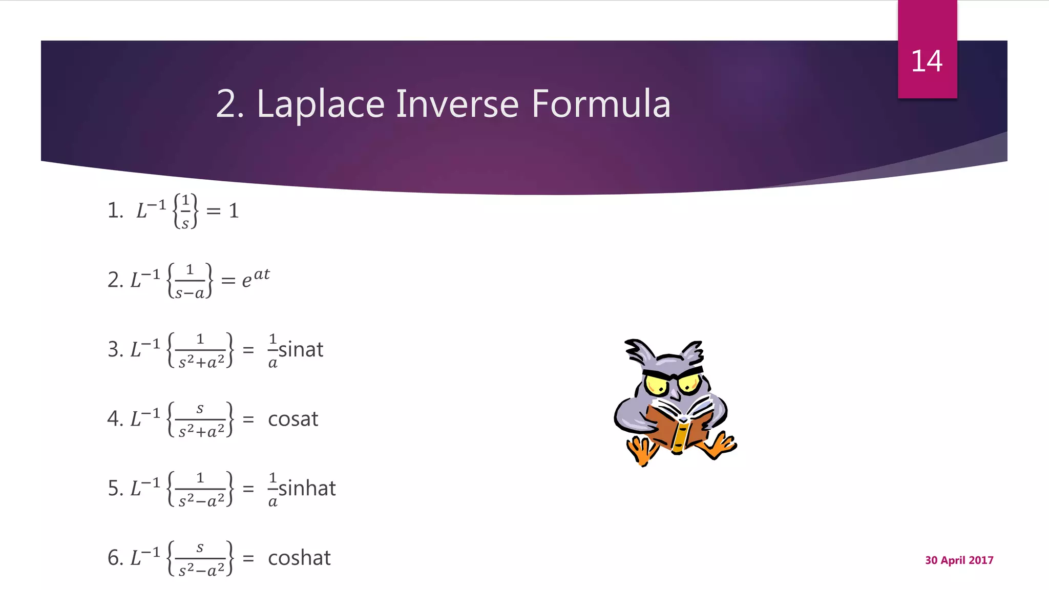 Laplace formula | PPTX