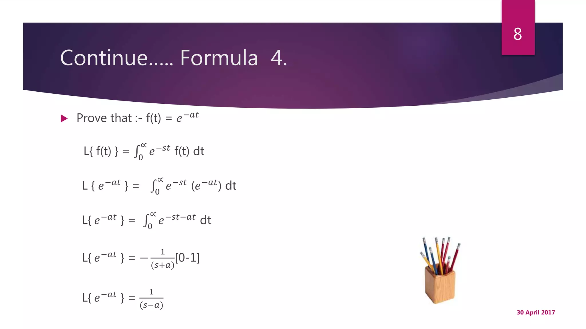 Laplace formula | PPTX