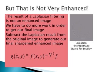 LAPLACE TRANSFORM SUITABILITY FOR IMAGE PROCESSING | PPTX