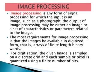 LAPLACE TRANSFORM SUITABILITY FOR IMAGE PROCESSING | PPT