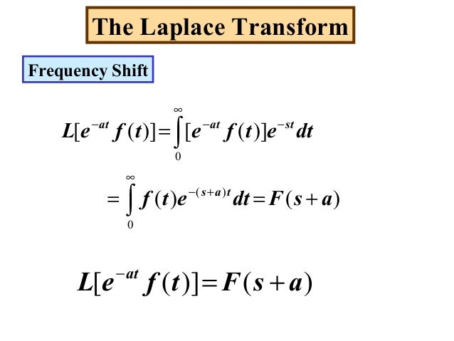 Laplace transform