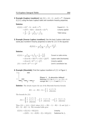 Laplace transform | PDF